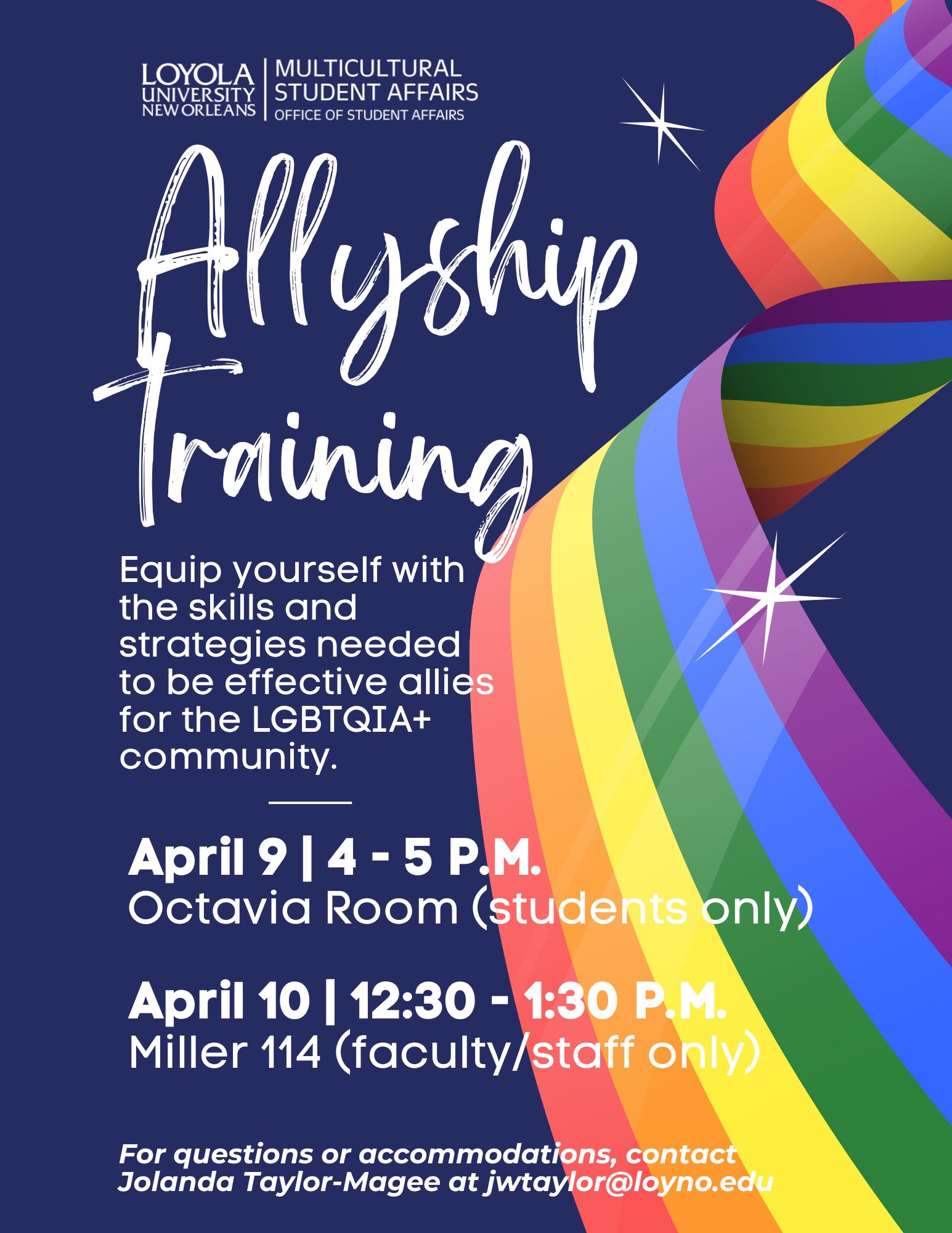 Allyship Training | Loyola University New Orleans
